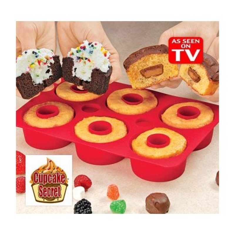 İçi Dolgulu Silikon Cupcake Kabı