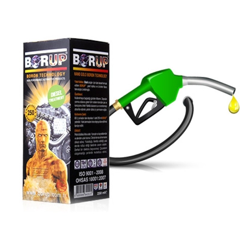 Borup New Nano Teknolojisi Dizel Yakıt Katkısı 250ml