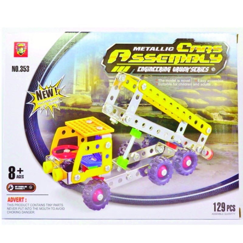 129 Parça Metal Lego Kamyon